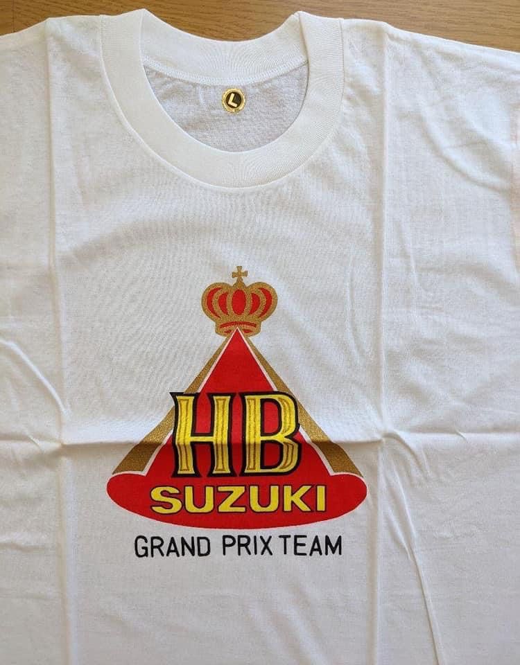 Vintage hb suzuki racing team shirt nankai marlboro kushitani lucky ...