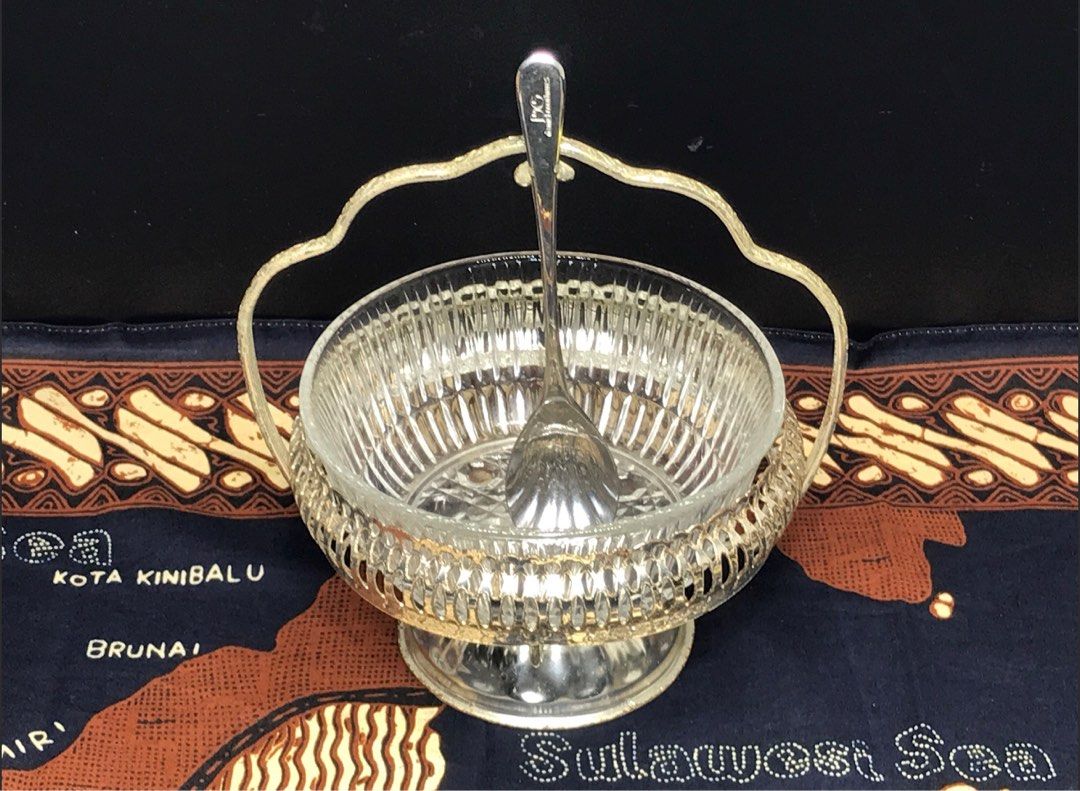 Vintage! MAYELL SILVER PLATED Condiment/Sauce Server Tray - Made in ...