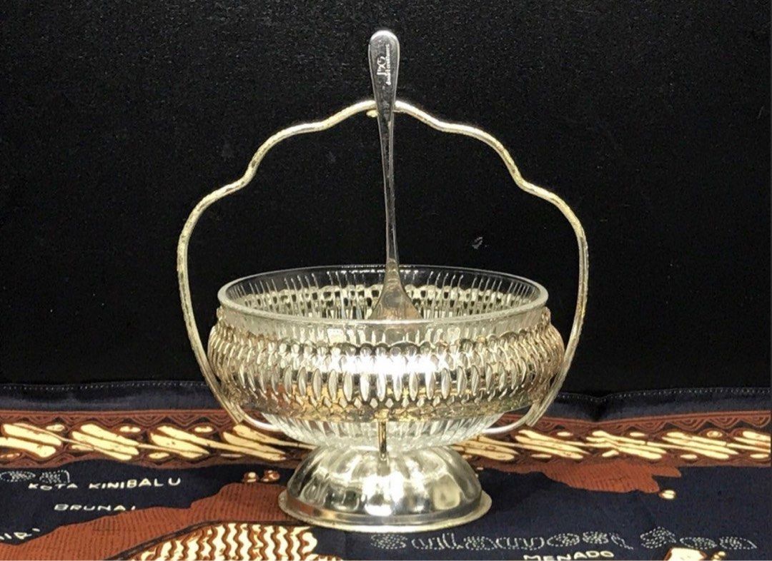 Vintage! MAYELL SILVER PLATED Condiment/Sauce Server Tray - Made in ...