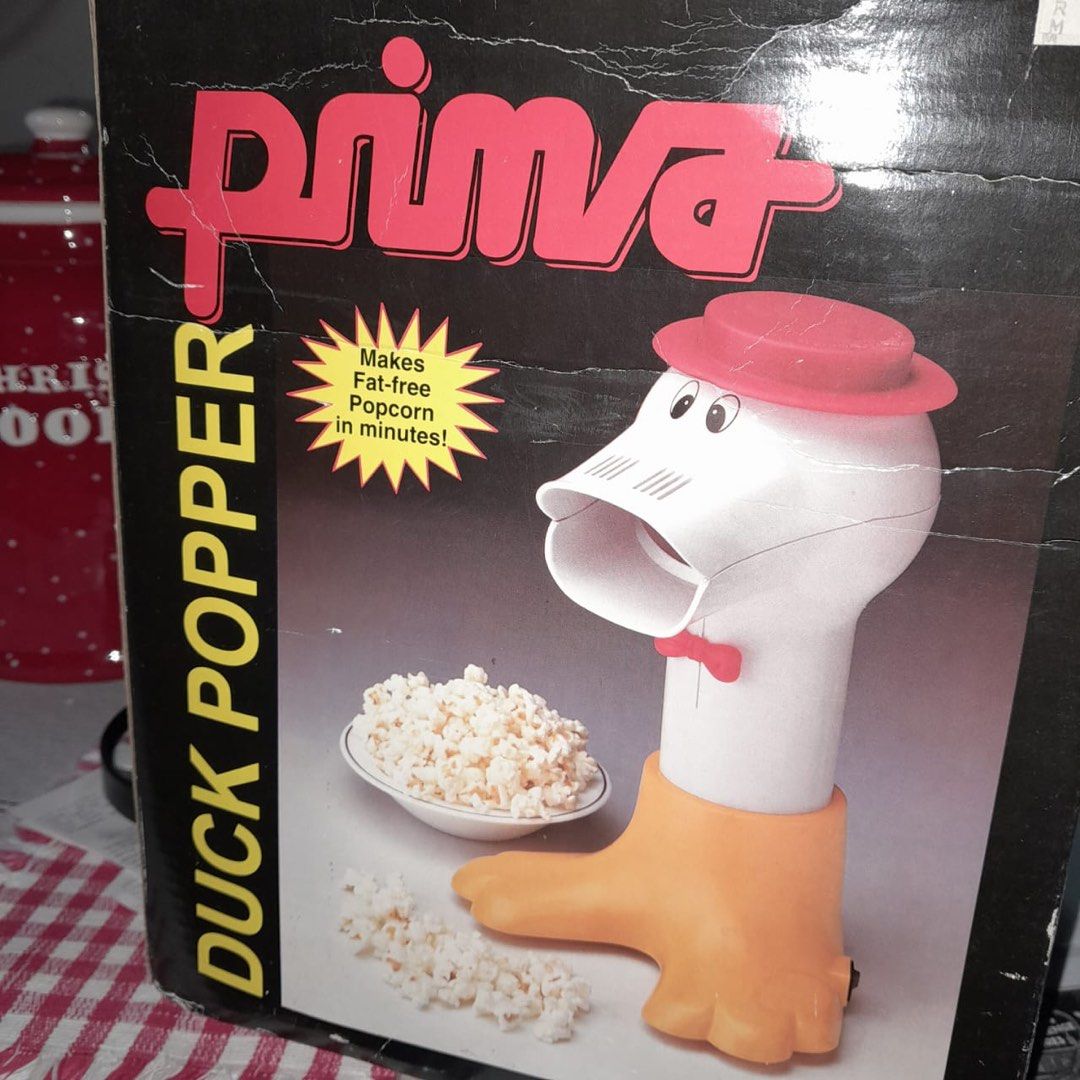Vintage Prima Duck Popper Popcorn Machine, Furniture & Home Living ...