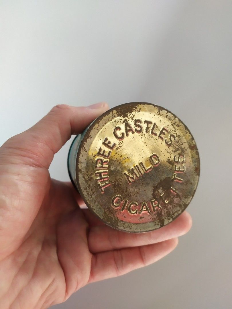 Vintage The Three Castles Cigarettes Tin, Hobbies & Toys, Collectibles ...