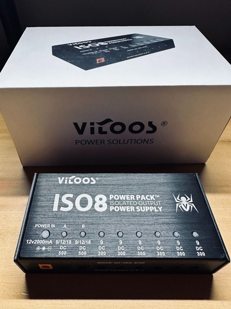 Vitoos ISO-8 Power Supply, Hobbies & Toys, Music & Media, Music Accessories on Carousell