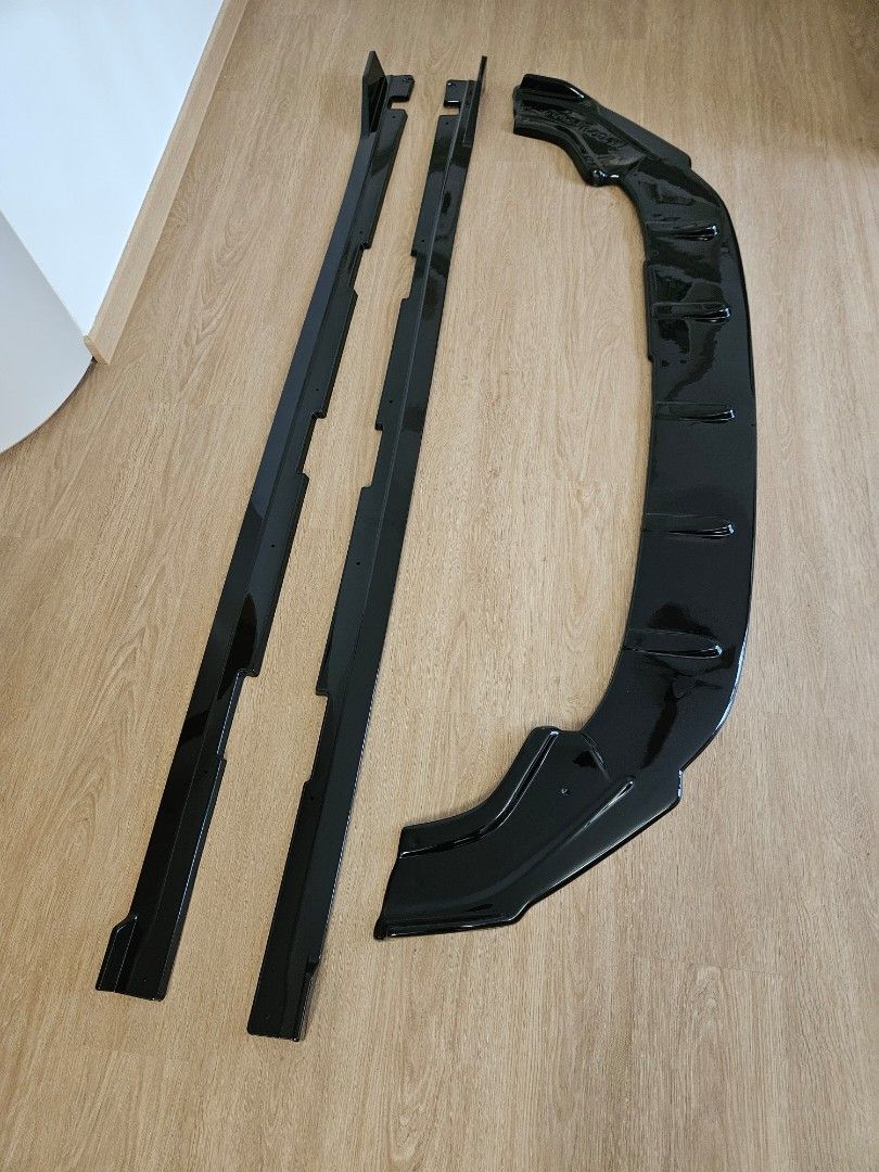 Volkswagen Golf R GTI Rline R line Front Lip Side Skirt, Car ...
