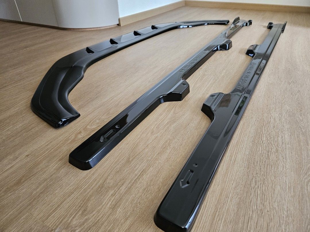 Volkswagen VW Golf R GTI Rline R line Front Lip Side Skirt, Car ...