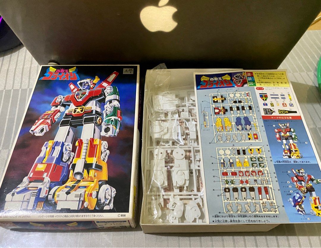 VOLTRON GOLION Rare 1981 Vintage Bandai Plastic Model Kit, Hobbies ...