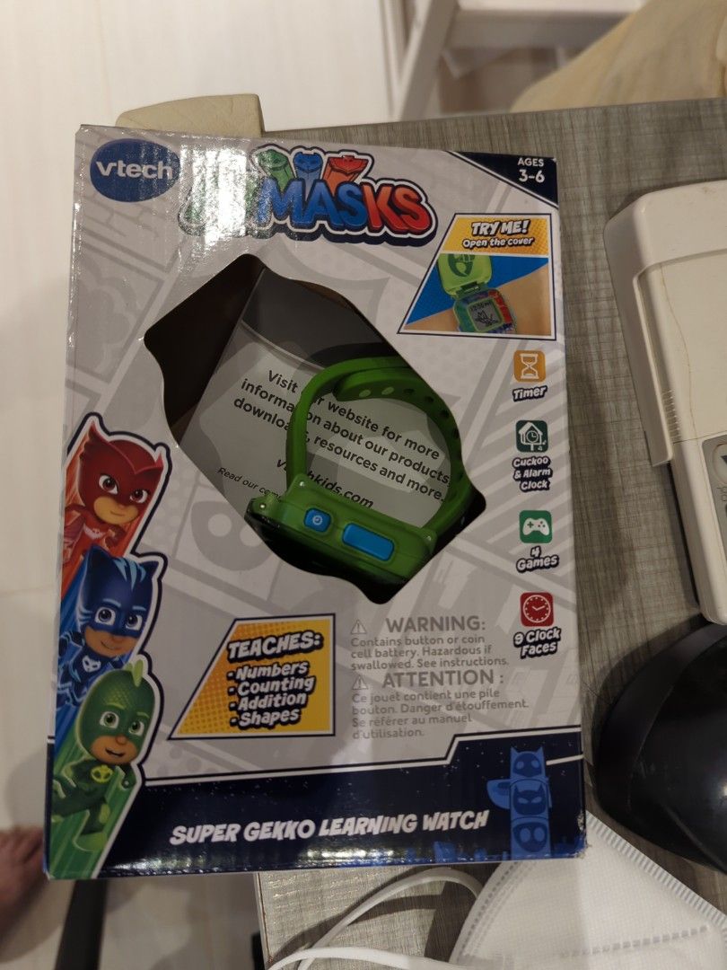 Vtech gekko super learning watch, Babies & Kids, Infant Playtime on ...