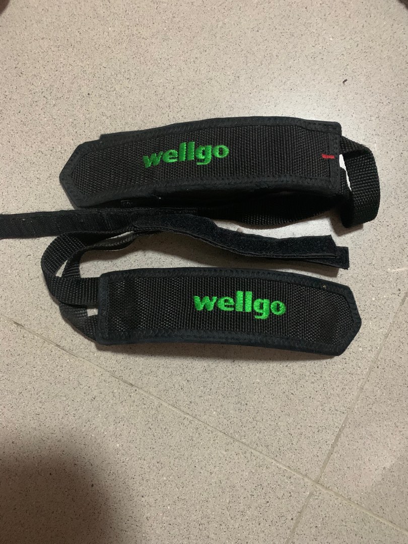 Wellgo Pedal straps, Sports Equipment, Bicycles & Parts, Parts ...