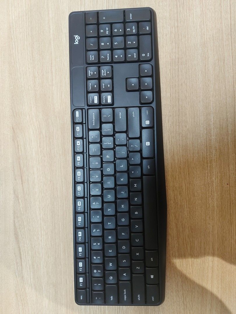 Wireless Logi Keyboard, Computers & Tech, Parts & Accessories, Computer ...