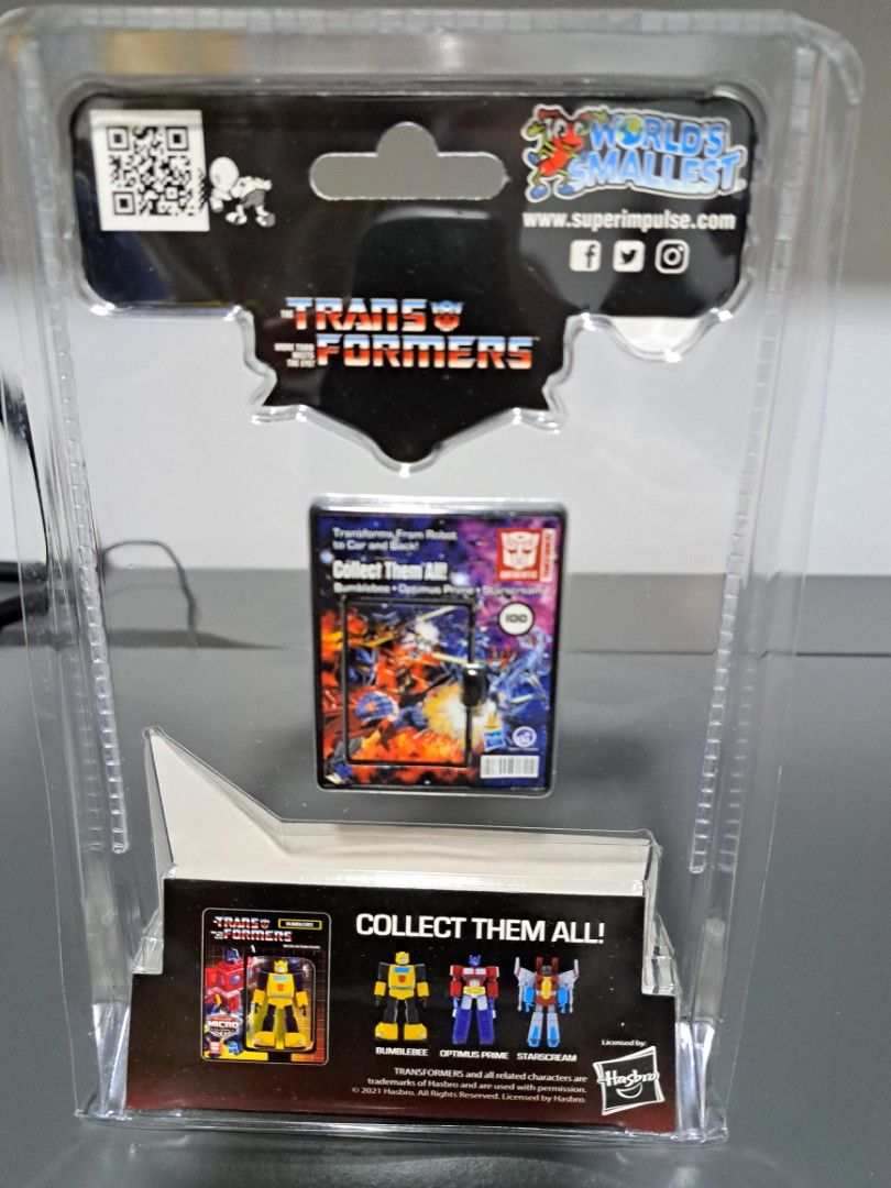 World's Smallest Transformers - Bumblebee, Hobbies & Toys, Toys & Games ...