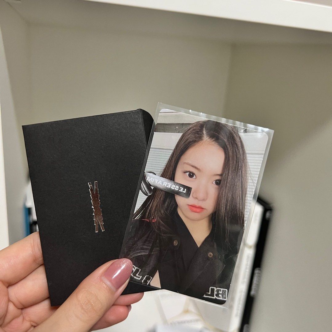 Wts kim garam pc photocard le sserafim fearless, Hobbies & Toys ...