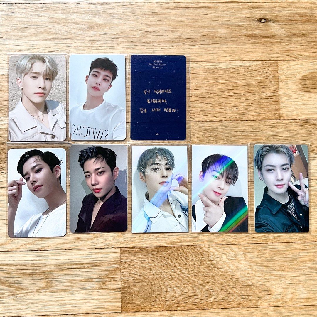 wtt wts astro pc photocard / all yours applemusic everline makestar joeun beatroad dear my muse ...