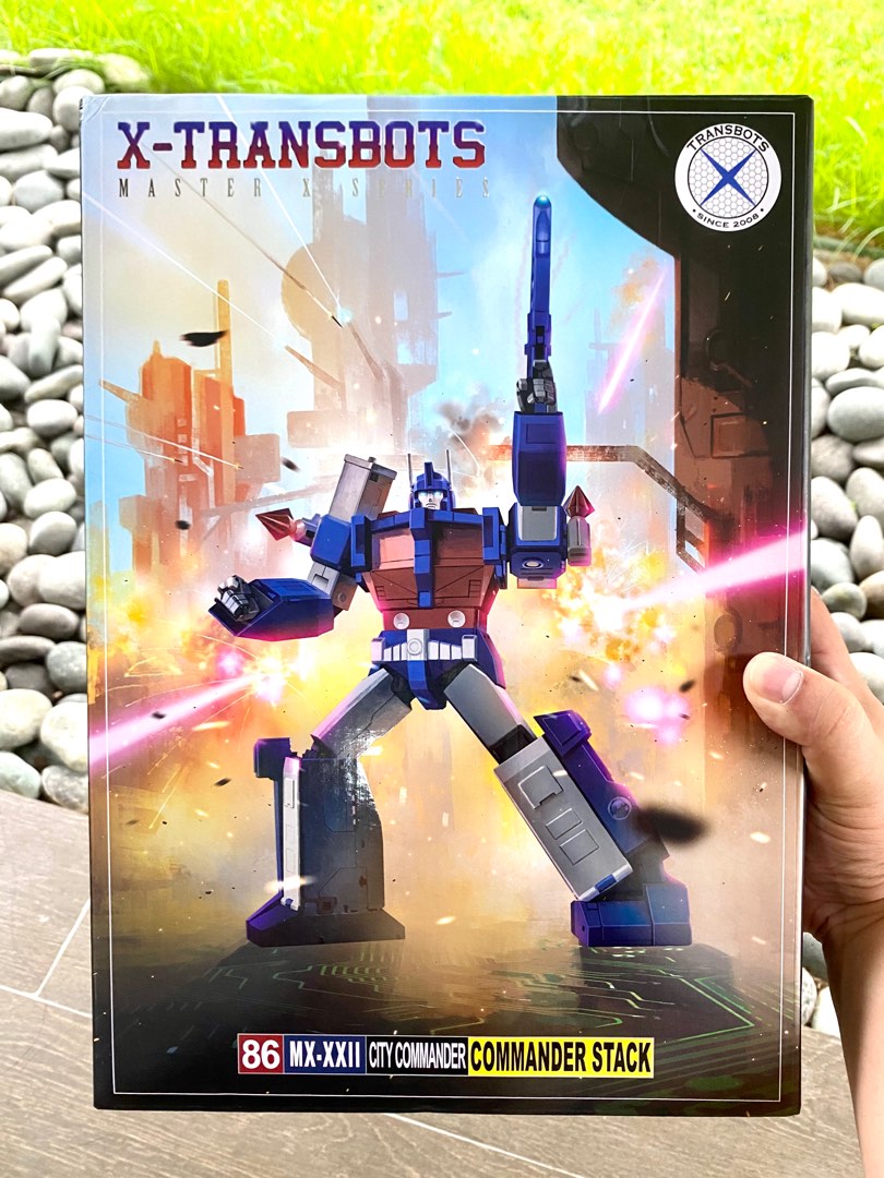 X-Transbots Commander Stack MX-22 Transformers Masterpiece G1 Ultra ...