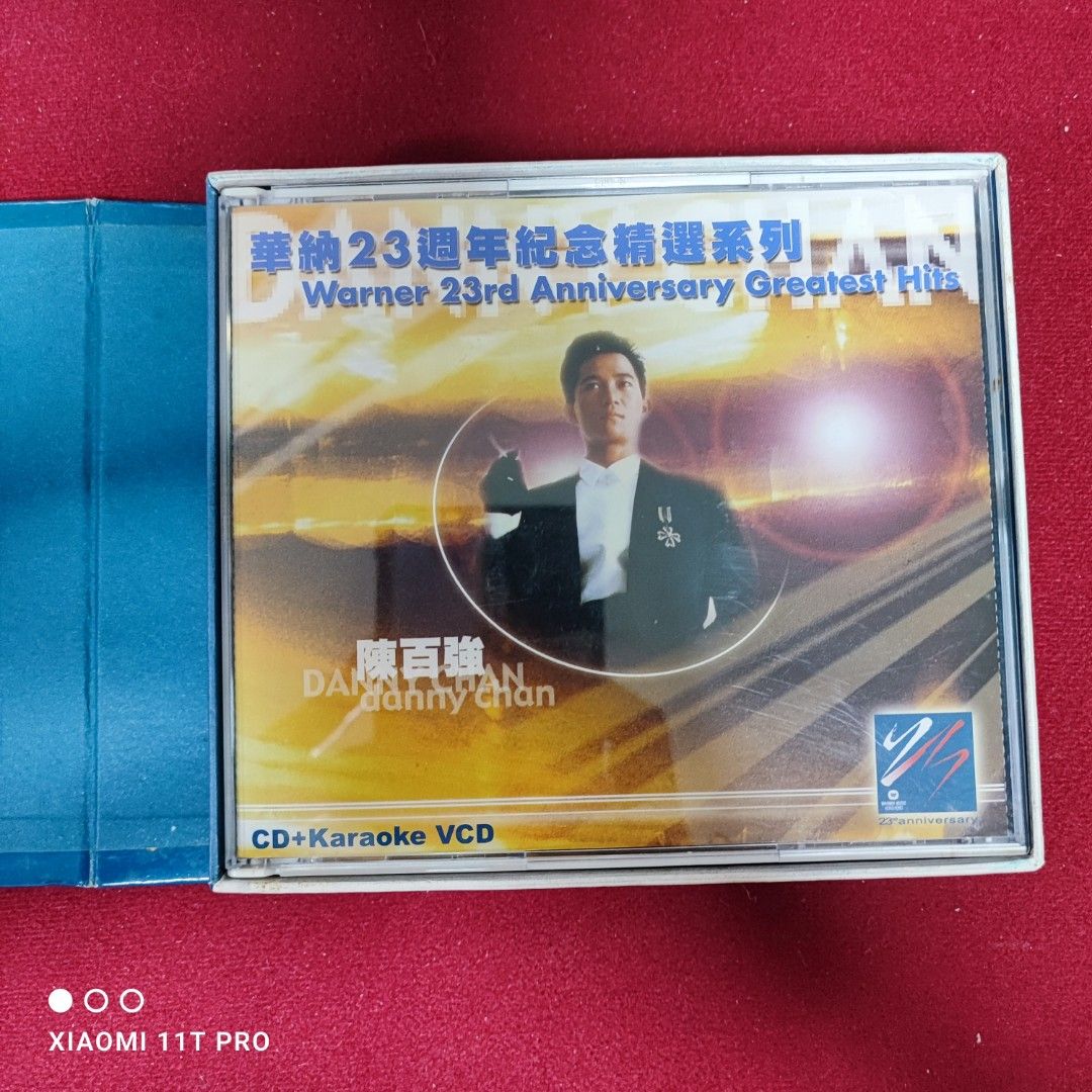 95％new 陳百強 DANNY CHAN 華納23週年紀念精選系列 CD+VCD / 2001年 華納唱片#保存良好 碟面完美 新淨靚仔, 興趣及遊戲, 音樂、樂器 & 配件, 音樂與媒體 ...
