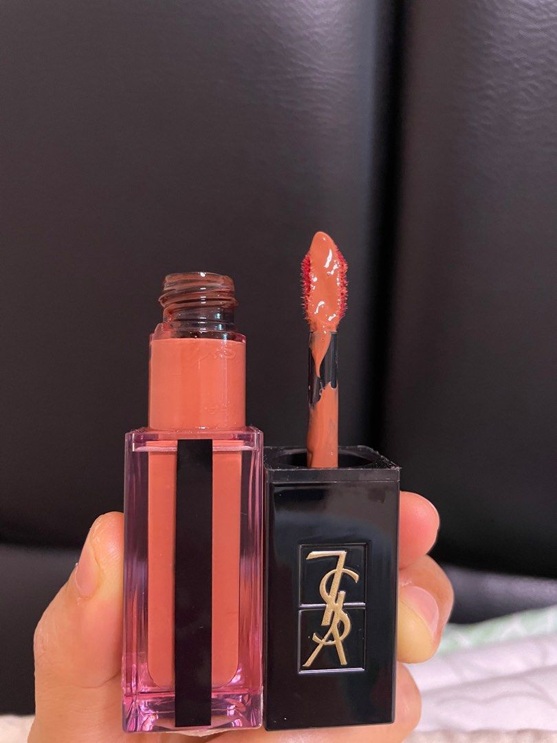 YSL water stain Lipstick 610, Kesehatan & Kecantikan, Rias Wajah di ...