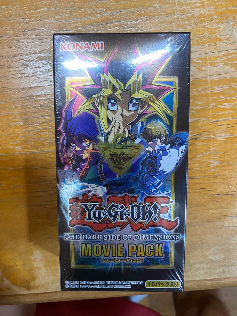 Yu-Gi-Oh! THE DARK SIDE OF DIMENSIONS MOVIE BOOSTER PACK BOX, Hobbies & Toys, Toys & Games on ...