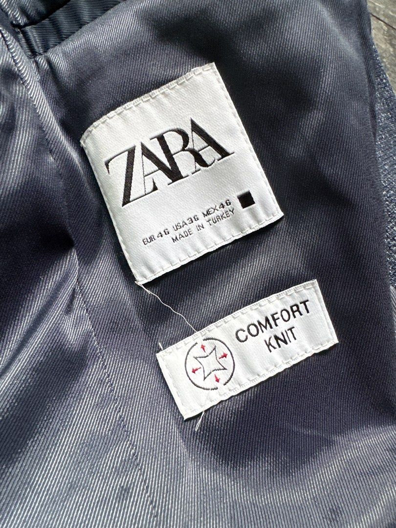 Zara Jacket dark Blue, Men's Fashion, Coats, Jackets and Outerwear on ...