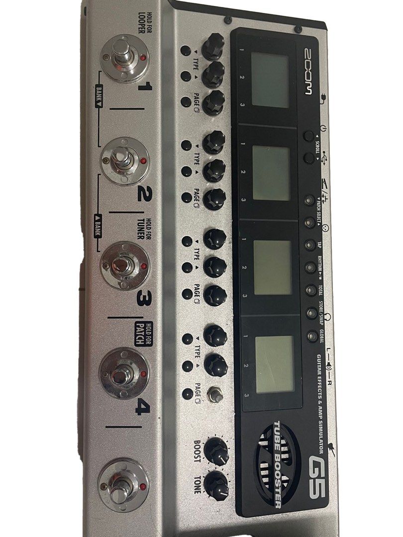 Zoom G5 Guitar Multi Effects Pedal, Hobbies & Toys, Music & Media ...