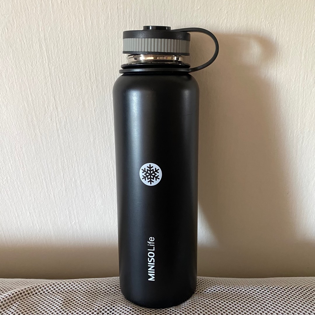 1200ml stainless steel vacuum insulated hydro flask bottle from miniso ...