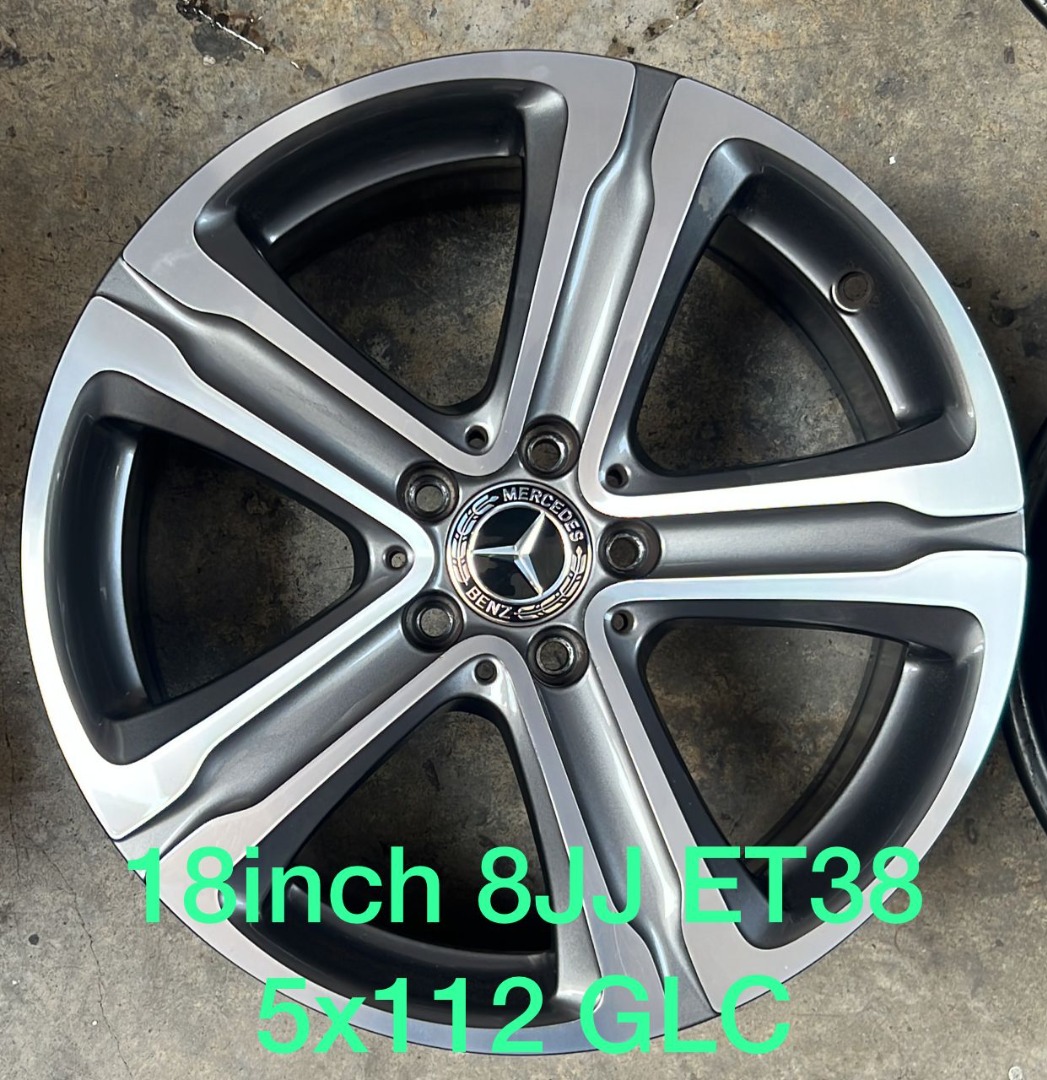 18" Mercedes Benz GLC Original rims, Car Accessories, Tyres & Rims on ...