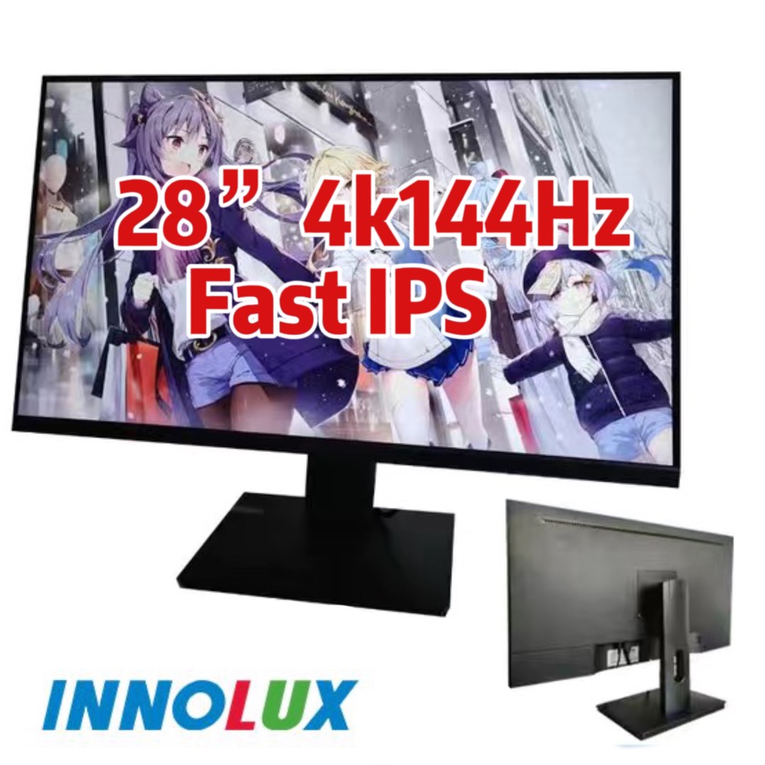 27” inch 4k UHD 144Hz fast-IPS, Computers & Tech, Parts & Accessories ...