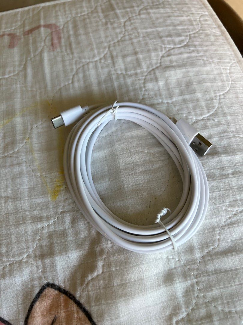 3 meter charging cable USB to Type-c, Mobile Phones & Gadgets, Mobile ...