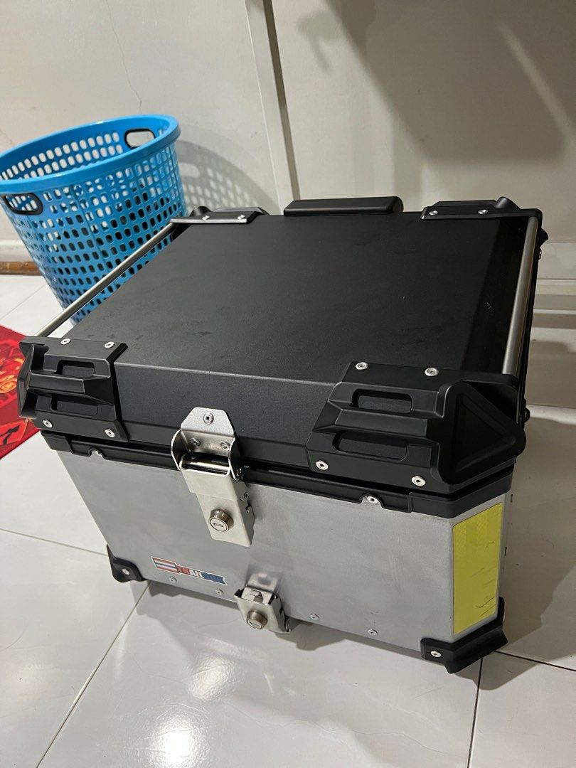 50L Motorcycle Metal Top box, Motorcycles, Motorcycle Accessories on ...