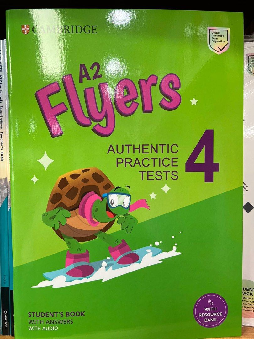 全新現貨 劍橋Cambridge YLE FLYERS Past Paper , 興趣及遊戲, 書本 & 文具, 小說 & 故事書 ...