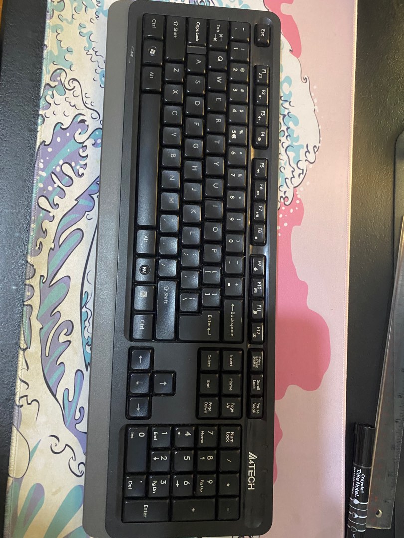 A4 Tech Wireless Keyboard And Mouse Computers And Tech Parts And Accessories Computer Keyboard On