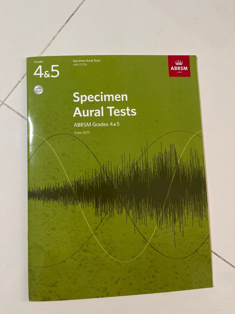 ABRSM Specimen Aural Test Grades 4 & 5 *BRAND NEW*, Hobbies & Toys ... ABRSM Specimen Aural Test Grades 4 & 5 *BRAND NEW*, Hobbies & Toys ...