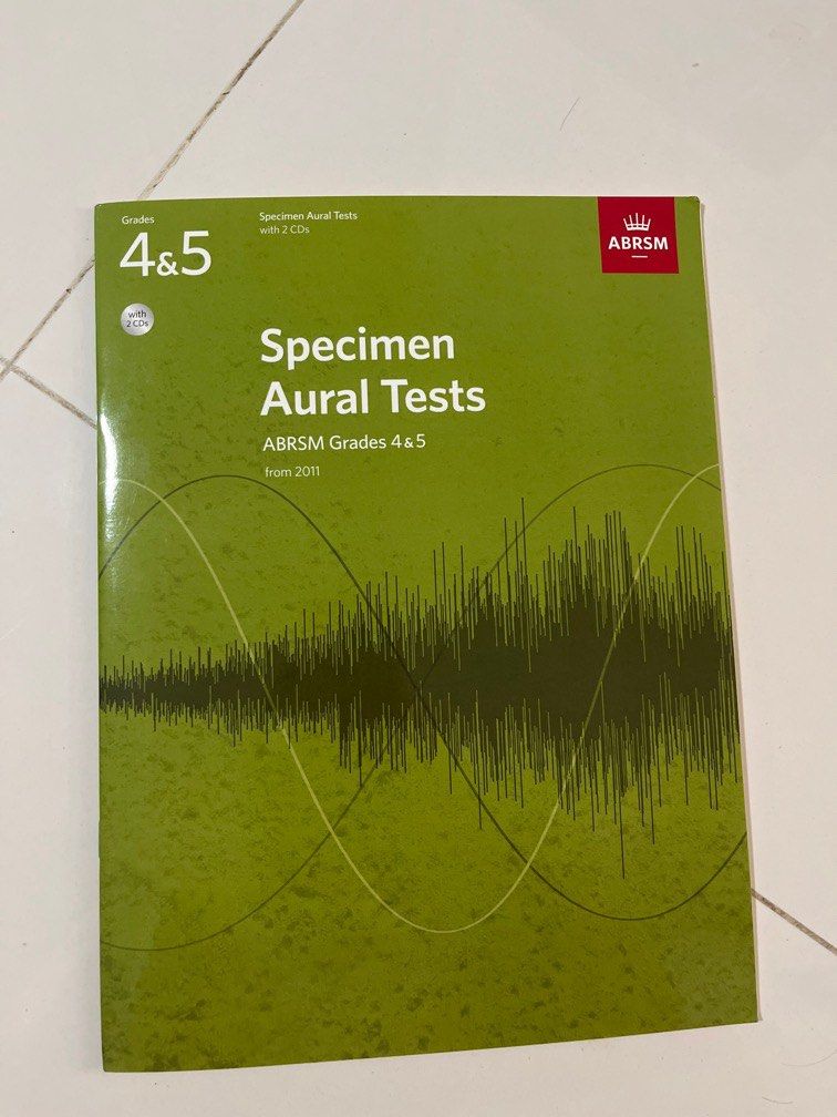ABRSM Specimen Aural Test Grades 4 & 5 *BRAND NEW*, Hobbies & Toys ...