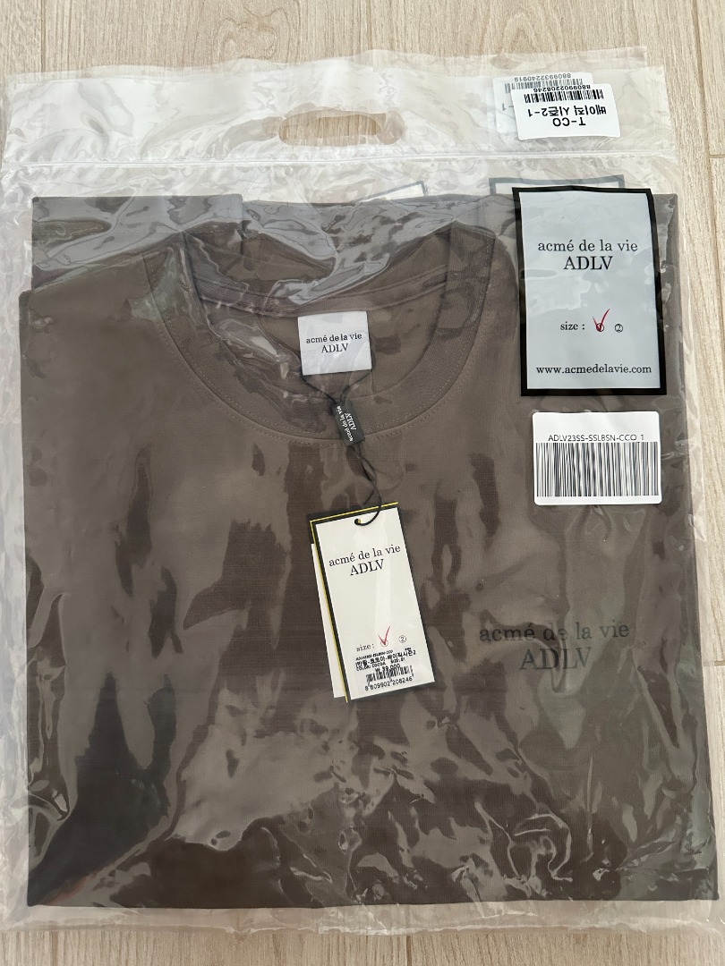 ADLV basic logo oversize tee, Men's Fashion, Tops & Sets, Tshirts ...