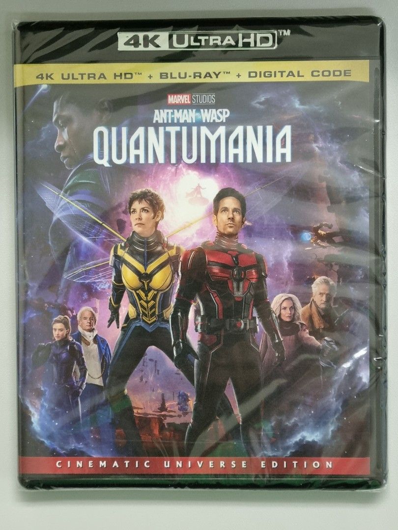 Ant-Man and the Wasp: Quantumania 4K Blu-ray, Hobbies & Toys, Music ...