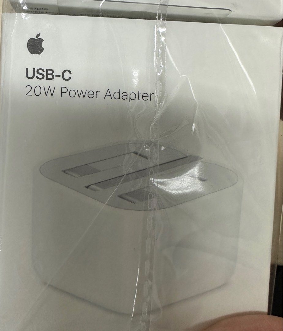 Original Apple 20W USB-C Power Adapter and USB-C to lightning cable 2m ...