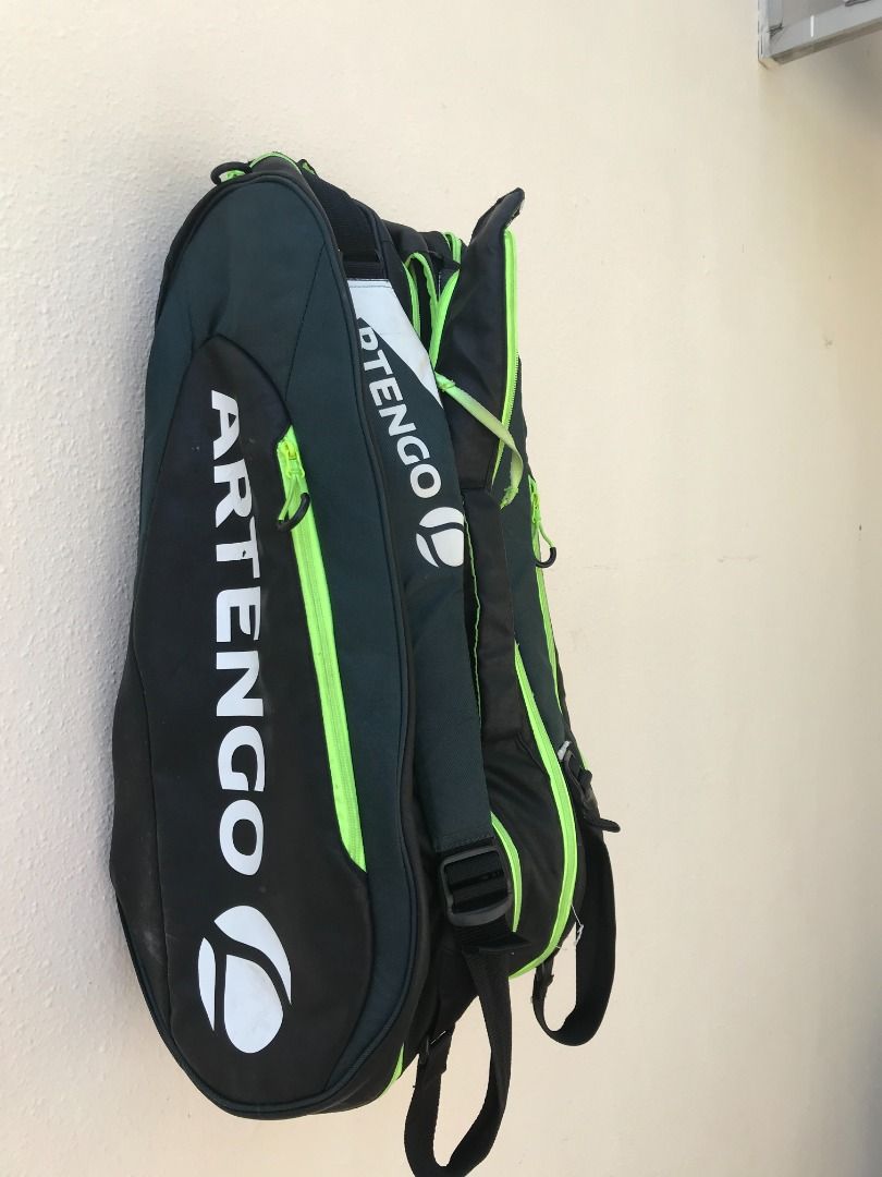 Artengo tennis racket big bag. In good condition., Sports Equipment ...