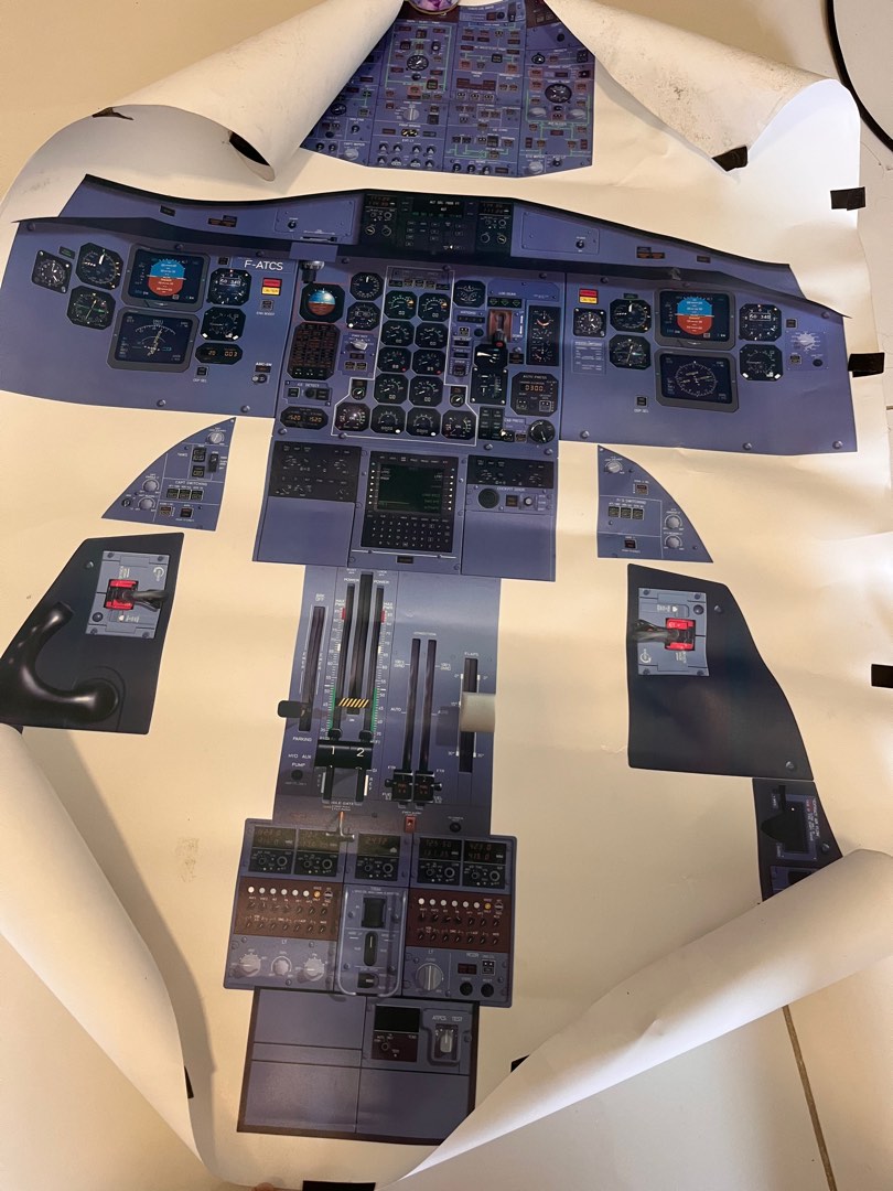 Atr 72-500 mockup, Hobbies & Toys, Collectibles & Memorabilia, Vintage ...