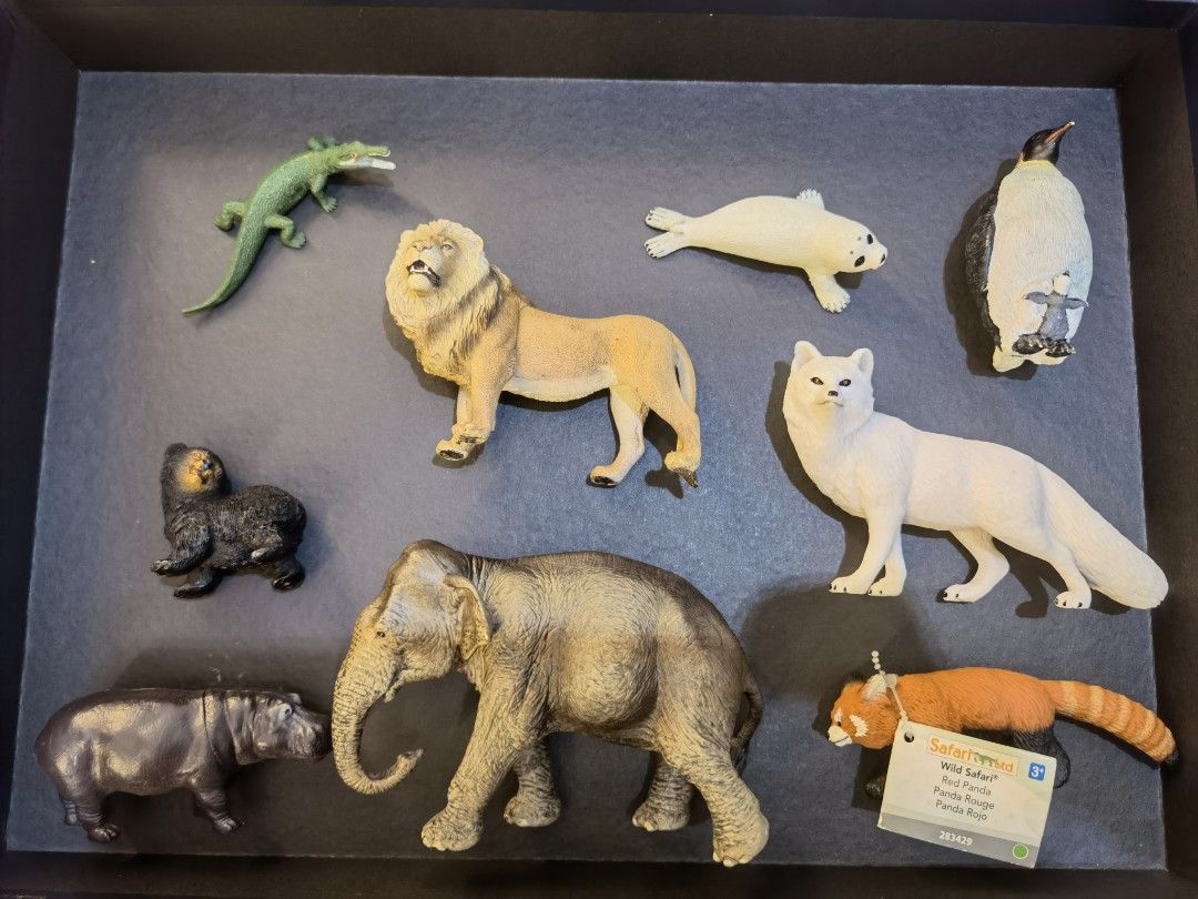 Authentic Safari Animal Figurines from Famous Brands Schleich, Papo ...