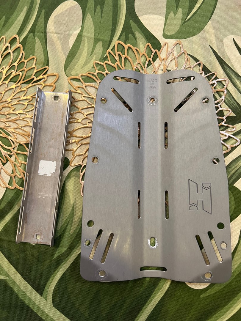 Backplate + Single tank Adaptor - Halcyon BCD Aluminum - Standard Size ...