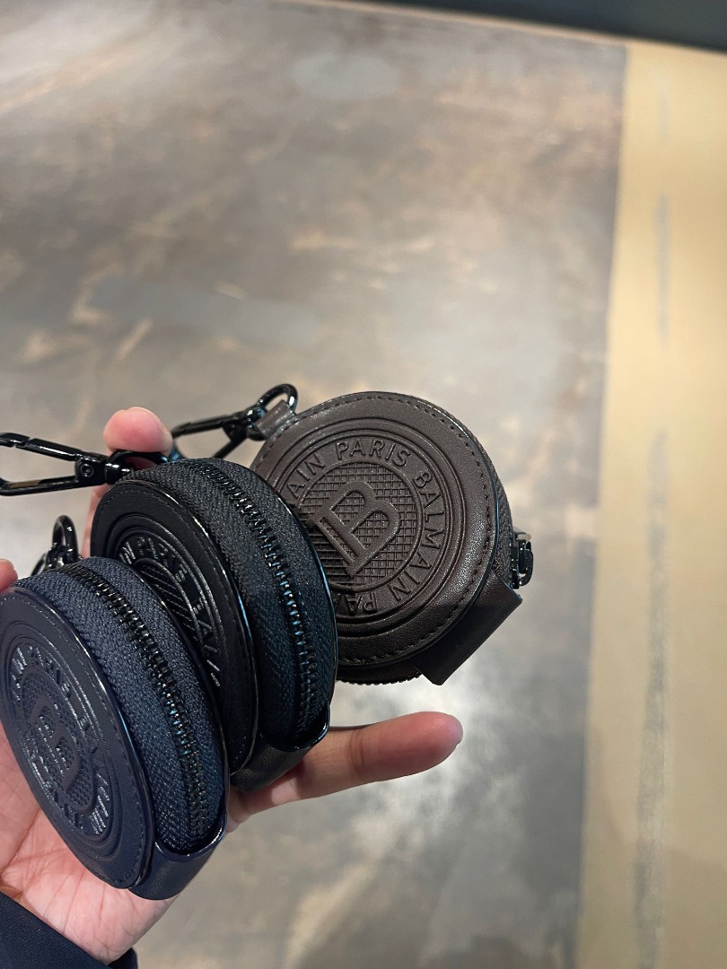 Balmain Coin Purse Wallet, Luxury, Bags & Wallets on Carousell