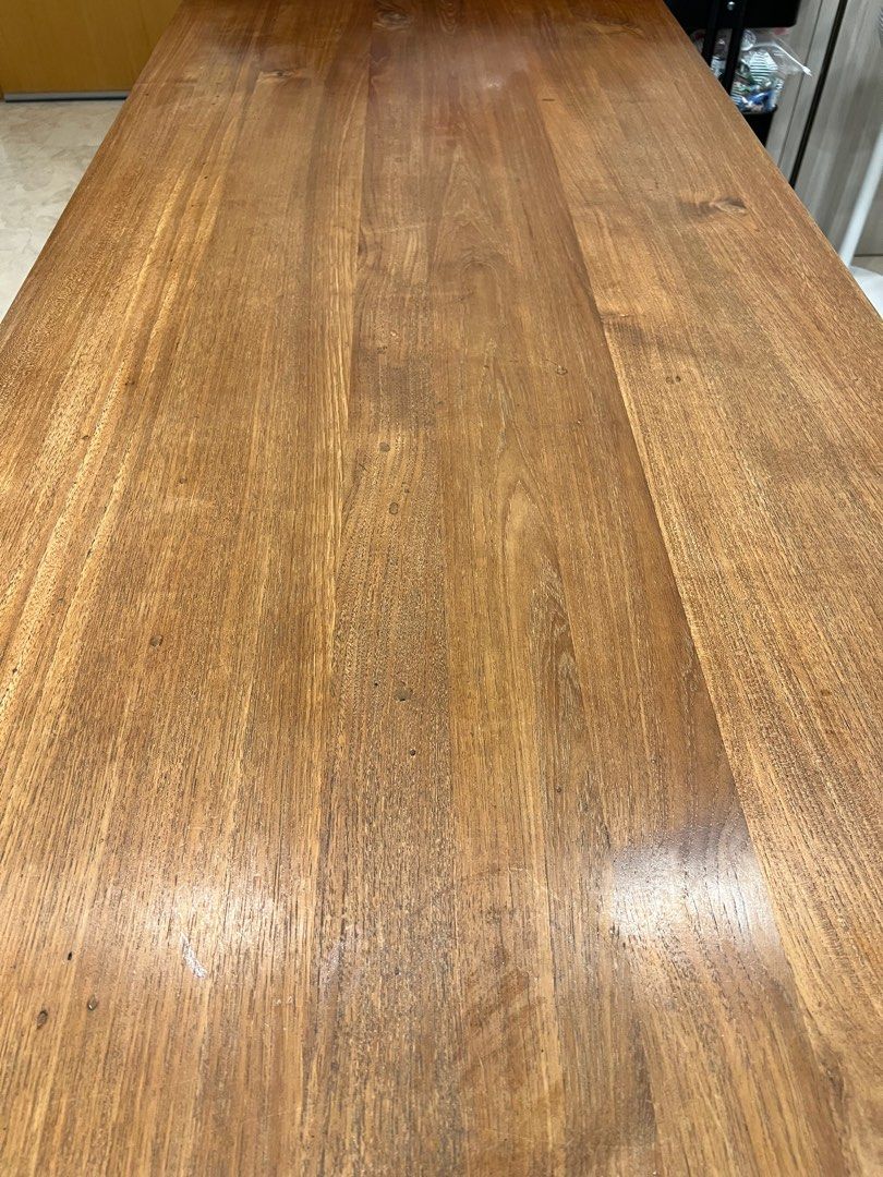Beautiful solid teak wood Dining Table, Furniture & Home Living ...