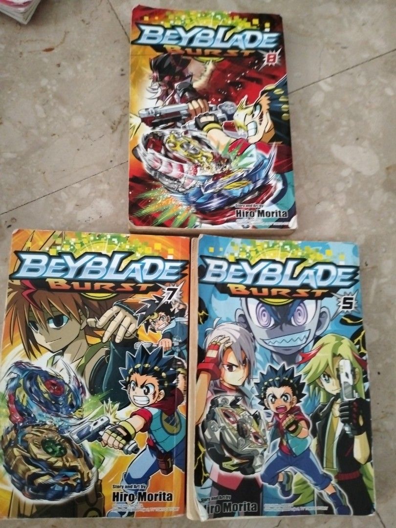 Beyblade comic books, Hobbies & Toys, Books & Magazines, Comics & Manga ...