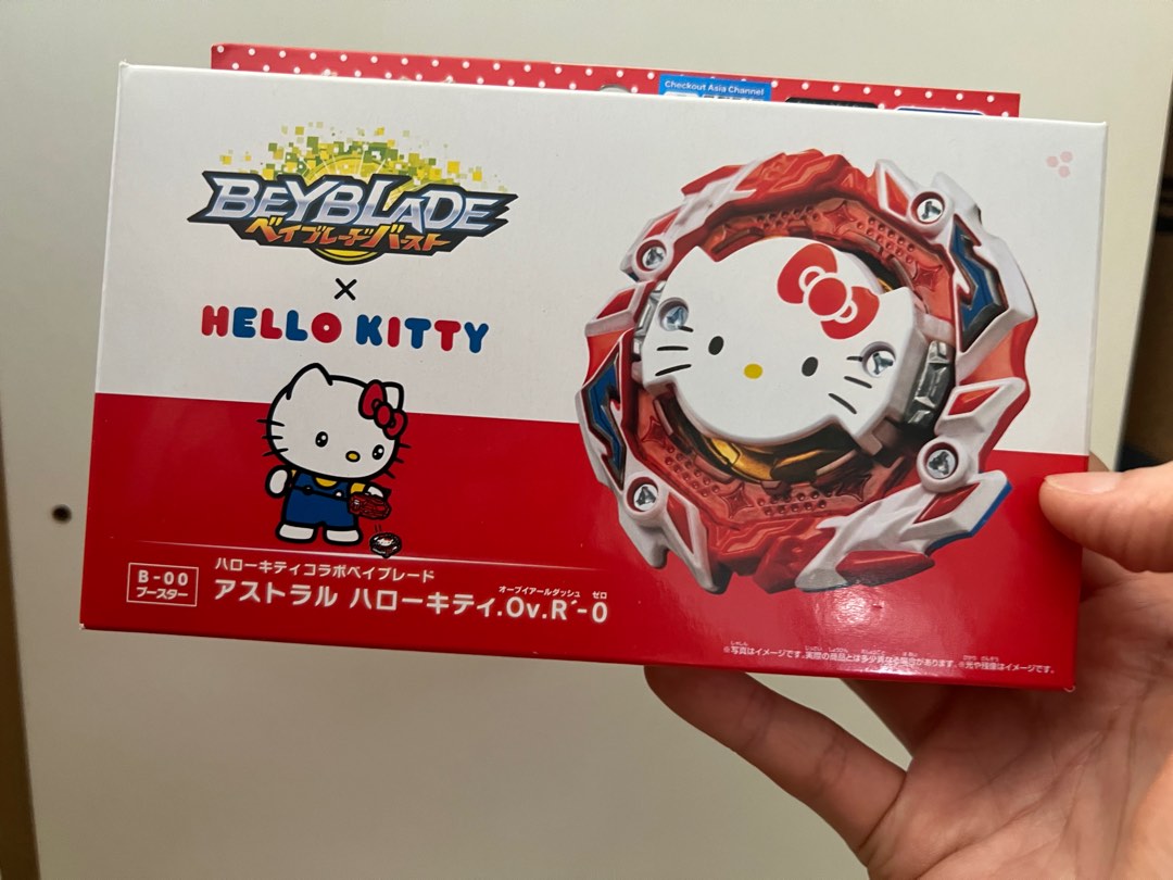 Beyblade x Hello Kitty B-00, Hobbies & Toys, Toys & Games on Carousell