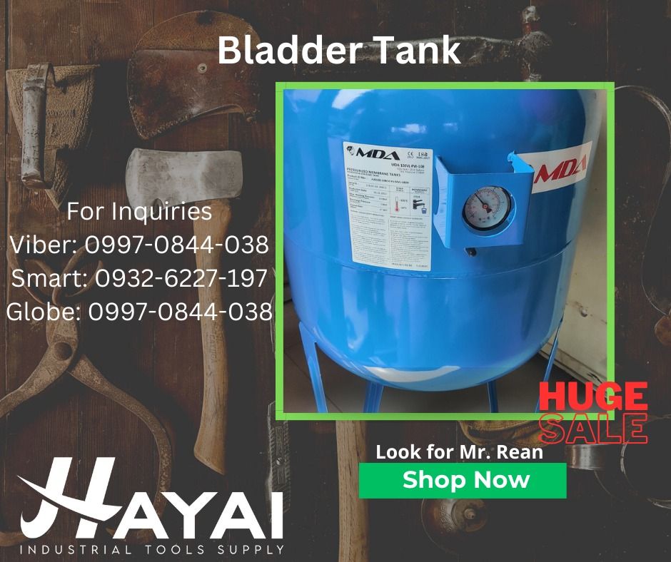 Bladder Tank, Commercial & Industrial, Industrial Equipment on Carousell