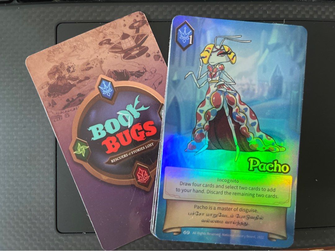 Book Bugs cards, Hobbies & Toys, Toys & Games on Carousell