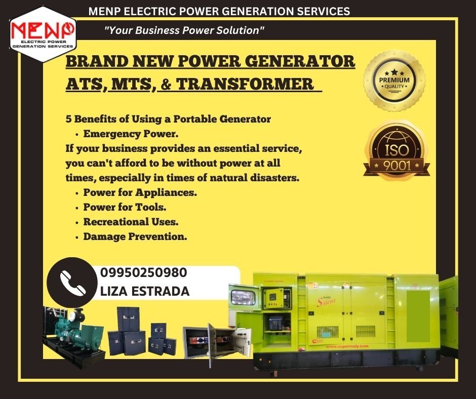 BRAND NEW GENERATOR ATS, MTS, Commercial & Industrial, Construction ...