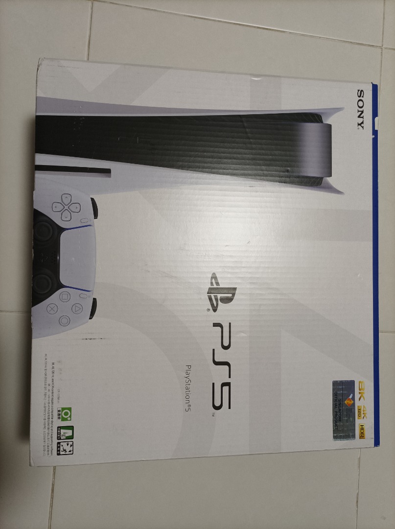 Brand New Playstation 5 Disc Edition, Video Gaming, Video Game Consoles ...