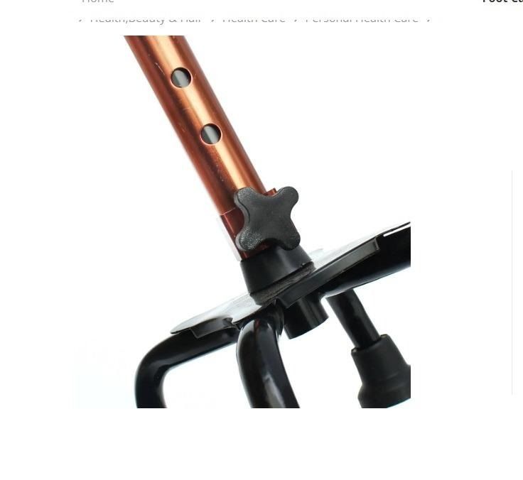 Brand New Walking Stick Quad Cane Narrow Base adjustable level Anti ...