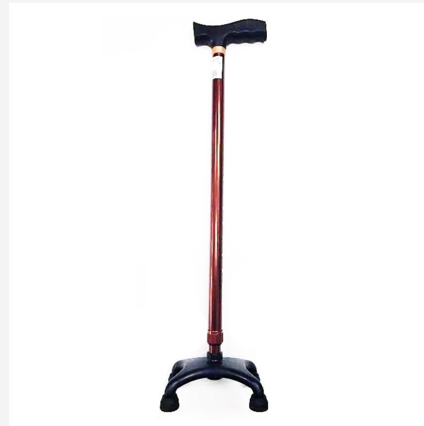 Brand New Walking Stick Quad Cane Narrow Base adjustable level Anti ...