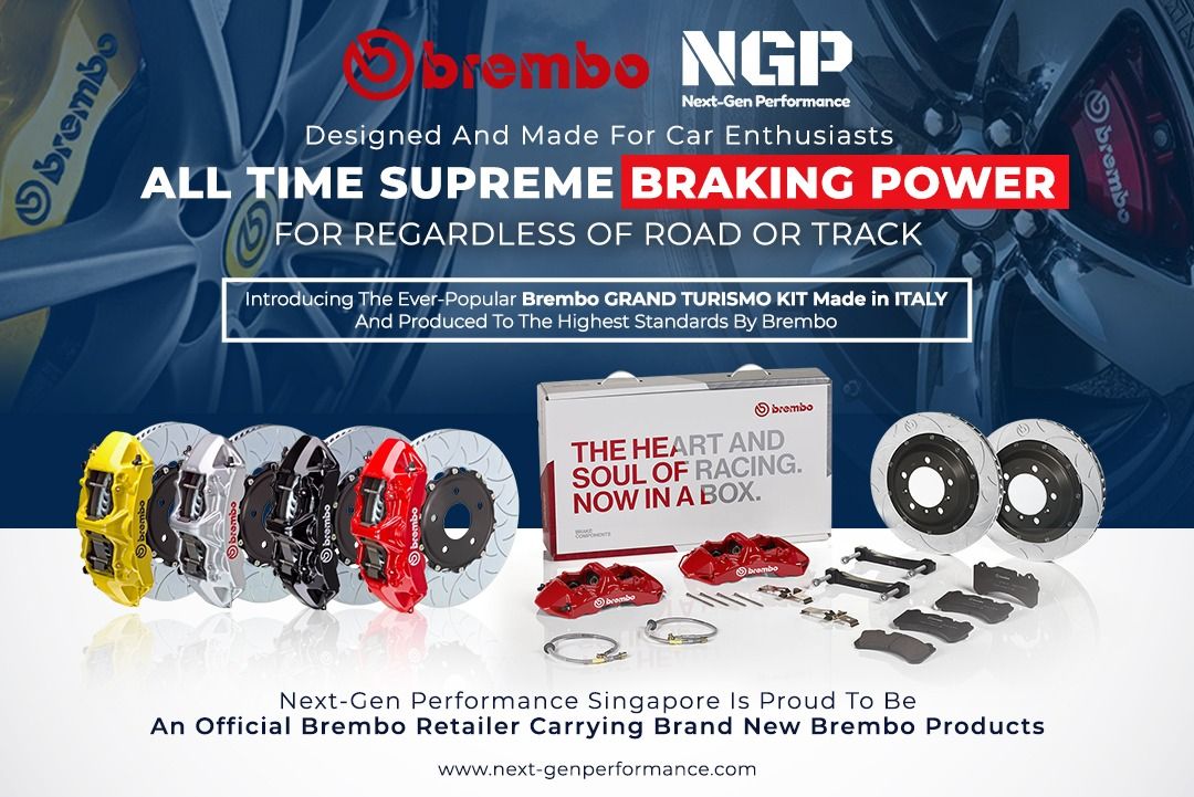 Brembo GT-S6 Big Brake Kit Original Original 4pot,6pot, 18z, F50, F40 ...