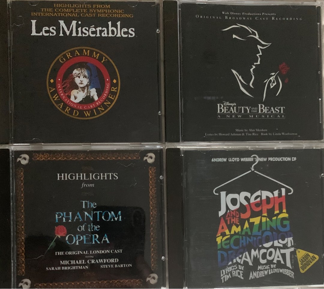 Broadway Musical CDs, Hobbies & Toys, Music & Media, CDs & DVDs on ...