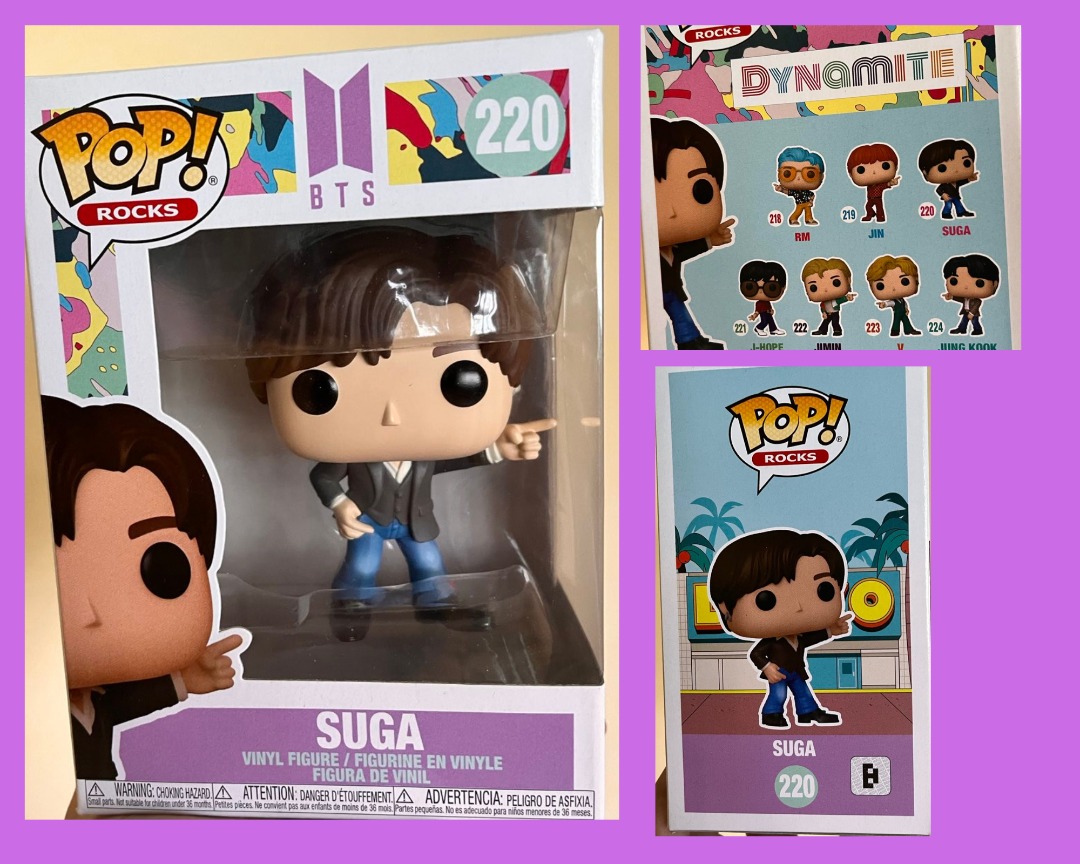 BTS Dynamite Funko Pop - SUGA on Carousell